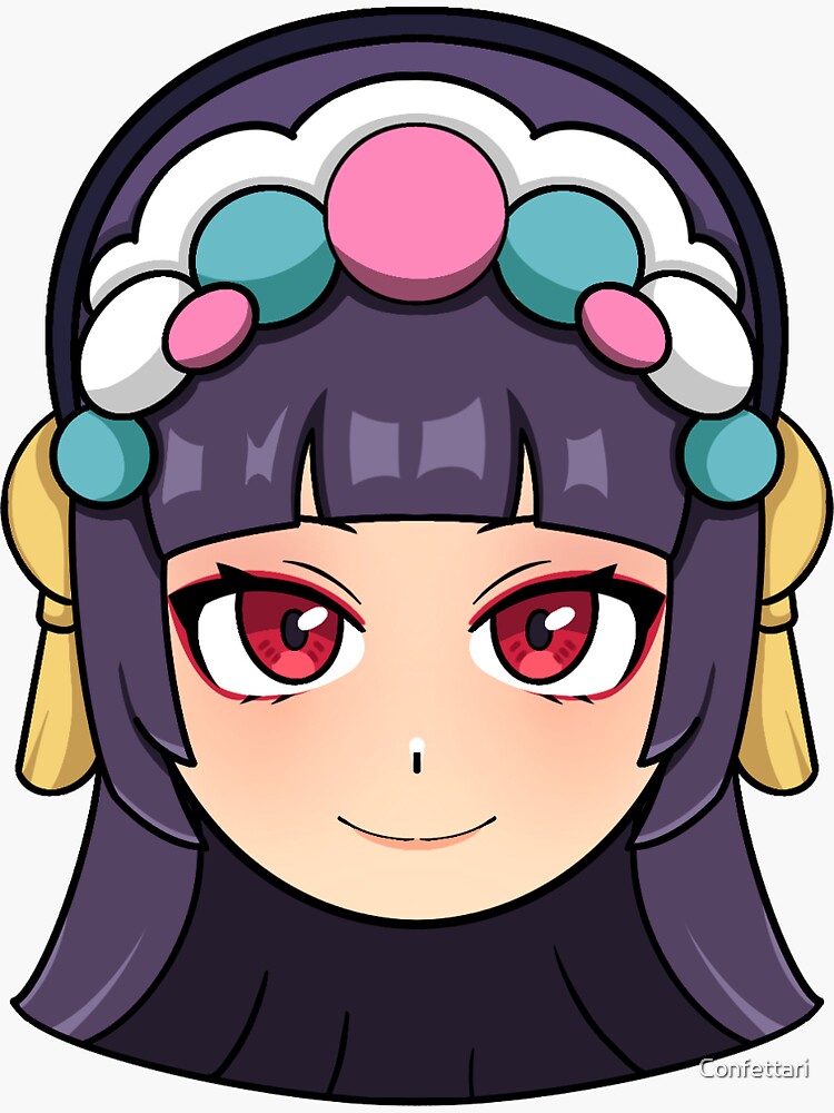 "yunjin fan art" Sticker for Sale by Confettari | Redbubble