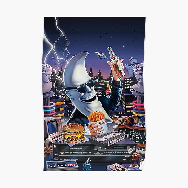 "Mac Tonight" Poster for Sale by caronstele | Redbubble