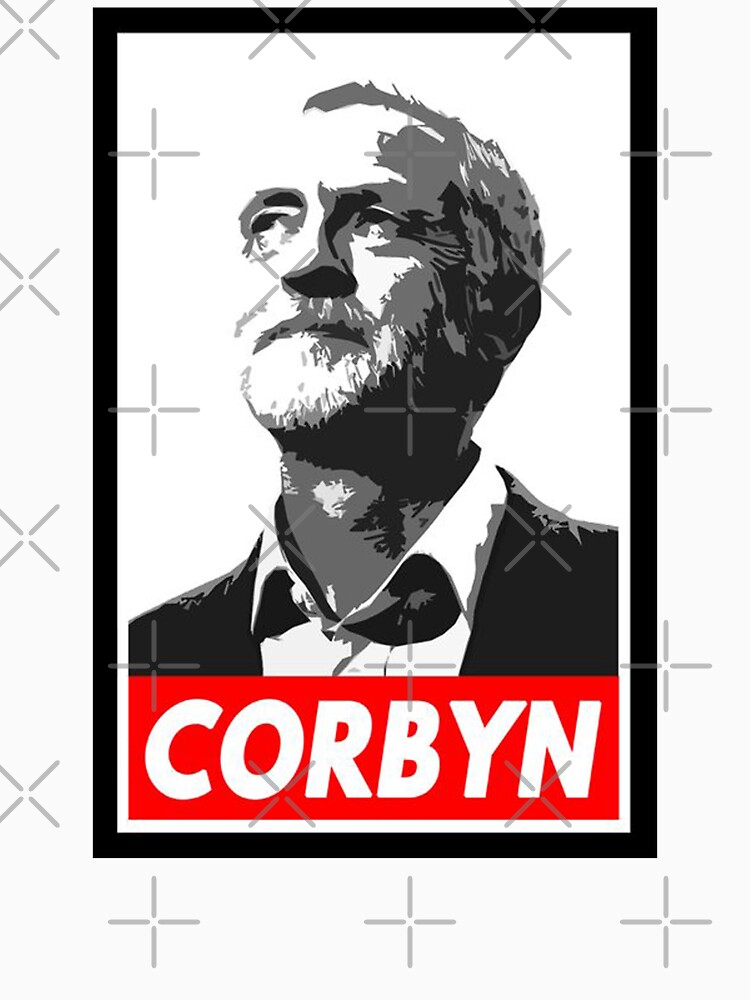 "Jeremy Corbyn" T-shirt for Sale by Dylangrey | Redbubble | jeremy ...