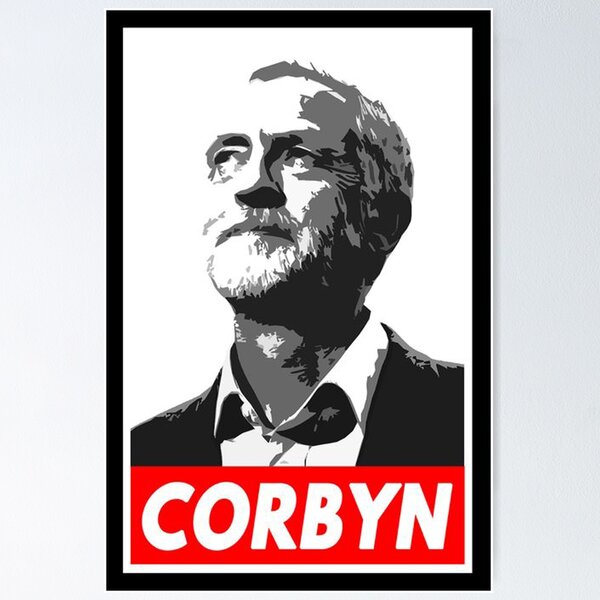 "Jeremy Corbyn" Poster for Sale by Dylan Grey | Redbubble