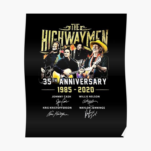 "The-highwaymen-35th-anniversary-1985-2020-signatures-thank-you-for-the ...