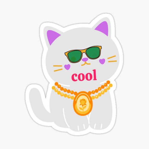 "swag cats meme |swag cats|meme cats|" Sticker for Sale by shah163 ...