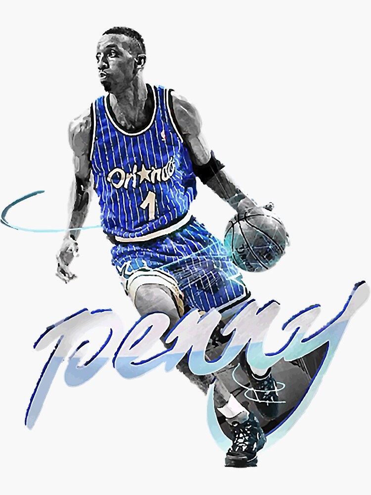 "Penny Hardaway Orlando Magic Penny Hardaway Poster Vêtements et ...