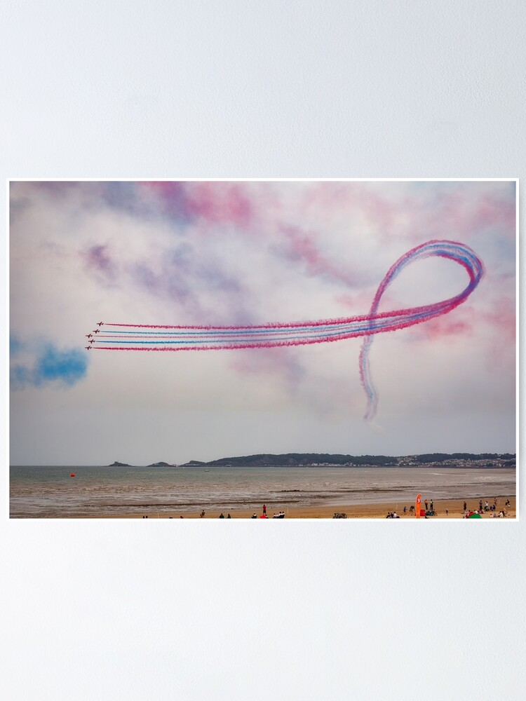 "The Red Arrows, Wales National Air Show" Poster for Sale by dasantillo ...