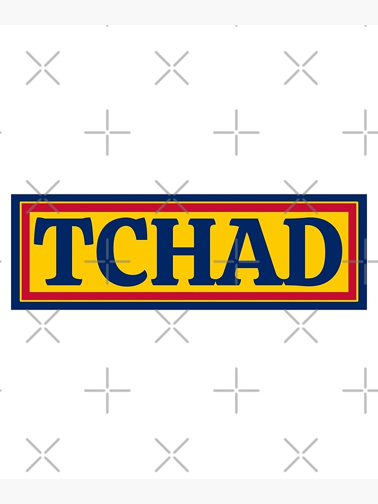 "Chad Flag Colours Plate" Poster for Sale by FedSherDesign | Redbubble