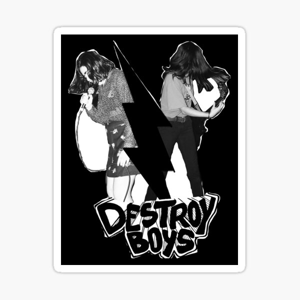 "destroy boys band destroy boys band destroy boys band popular" Sticker ...