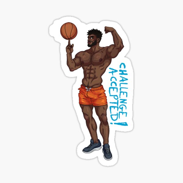 "Dark Spiritual Beauty Of Men Bara Sporty Guy Graphic Gifts" Sticker ...