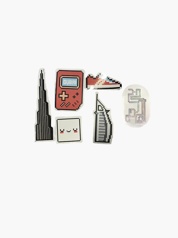 "Dubai stickers " Sticker for Sale by haichem | Redbubble