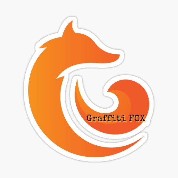 "Graffiti FOX Graffiti letters style" Sticker for Sale by Narcisa22 ...