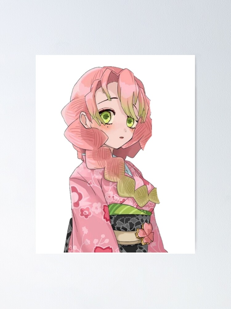 "Mitsuri" Poster for Sale by THESTONEART | Redbubble