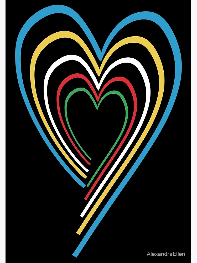 "Disability Pride Flag Heart" Poster for Sale by AlexandraEllen | Redbubble