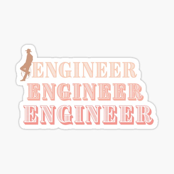 "PROFESSIONAL ENGINEER" Sticker for Sale by MR-TIMZ-ART | Redbubble