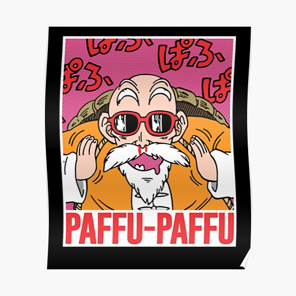 "Master Roshi dragonball vintage" Poster for Sale by Phuc377 | Redbubble