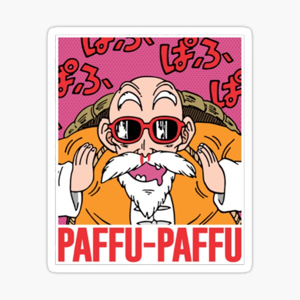 "Master Roshi dragonball vintage" Sticker for Sale by Phuc377 | Redbubble