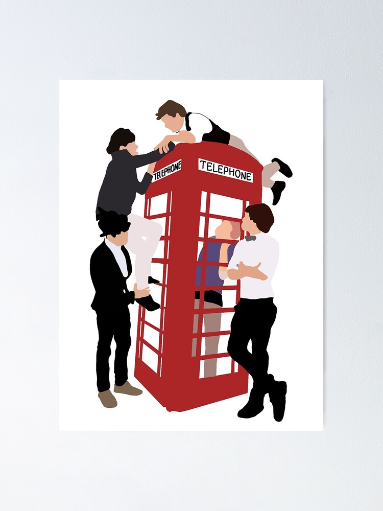 "One Direction Telephone" Poster for Sale by EthelMonahan | Redbubble