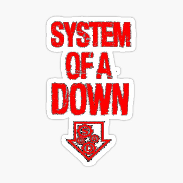"SOAD - Heavy Metal Armenian-American Band" Sticker for Sale by ...