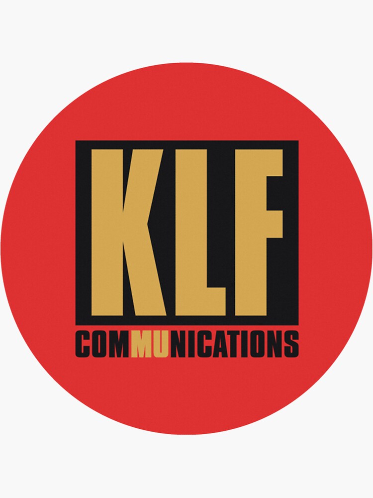 Pegatina «Logotipo de comunicaciones de KLF 1» de EightBalDesighg ...