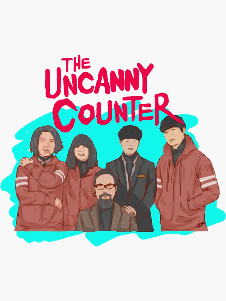 "Uncanny Counter 경이로운 소문 " Sticker for Sale by Treshion2216 | Redbubble
