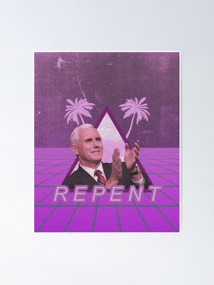 "Repent" Poster for Sale by Crazy4lemons101 | Redbubble