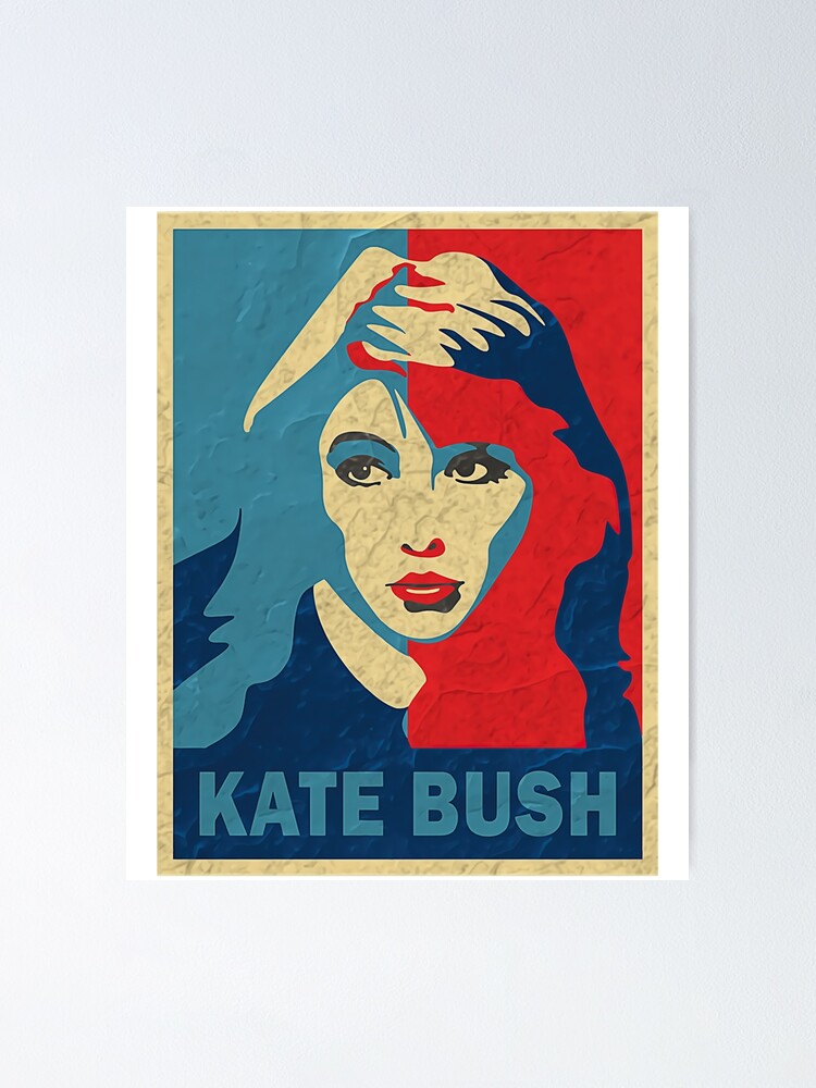 "King Of The Mountain Kate Bush Singer Beautiful Vintage" Poster for ...