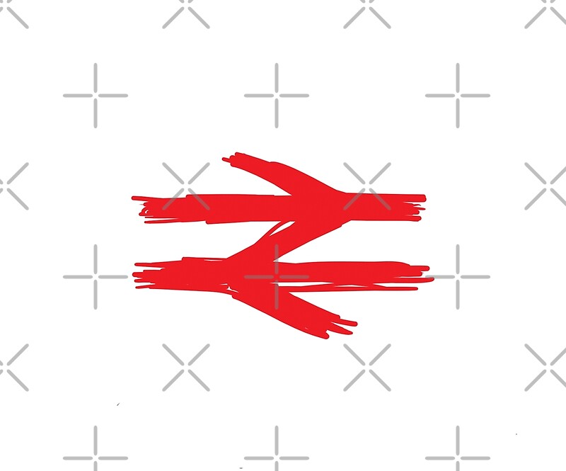 "Doodle Style British Rail Double Arrow logo." by 2cimage | Redbubble