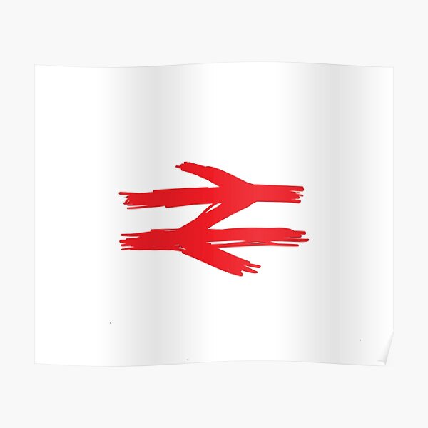 "Doodle Style British Rail Double Arrow logo." Poster by 2cimage ...