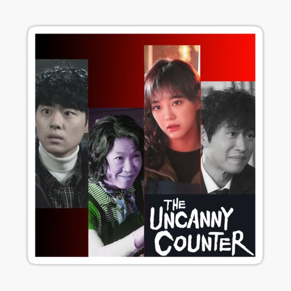 "The Uncanny Counter " Sticker for Sale by Robert5325 | Redbubble