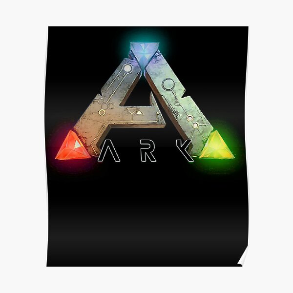"ARK Survival Logo" Poster for Sale by JenniferMartell | Redbubble