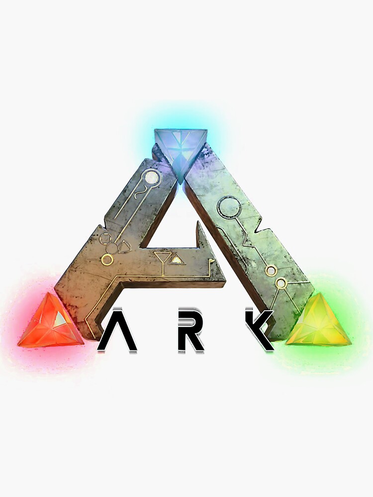 "ARK Survival Logo" Sticker for Sale by JenniferMartell | Redbubble