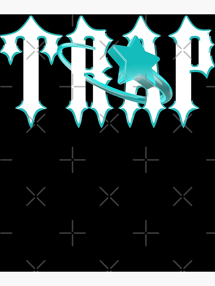 "Boy Who Loves Trapstar Frozen Pop Smoke Crip Star Iced Out Design Dark ...