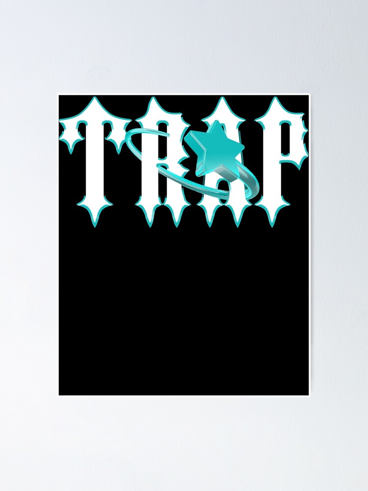 "Boy Who Loves Trapstar Frozen Pop Smoke Crip Star Iced Out Design Dark ...