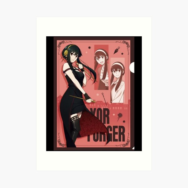 "Spy x Family Yor Forger" Art Print for Sale by JavanTest | Redbubble