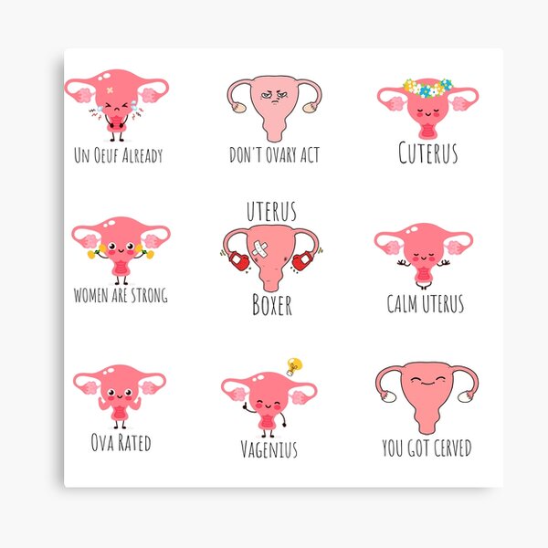 "Uterus Puns Sticker Pack | Uterus Puns | Uterus Jokes | Medical Jokes ...