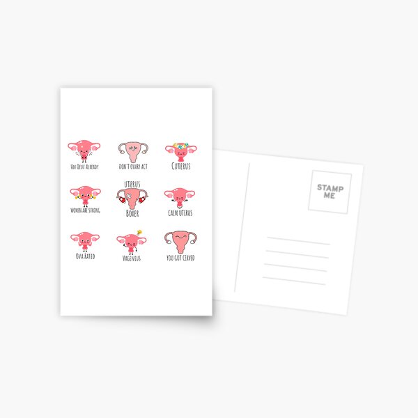 "Uterus Puns Sticker Pack | Uterus Puns | Uterus Jokes | Medical Jokes ...