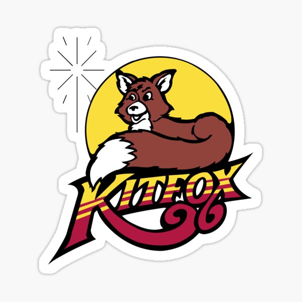 "Awesome Kitfox Design" Sticker for Sale by waminales | Redbubble