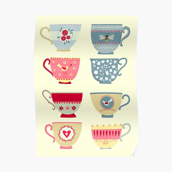 Afternoon Tea Posters | Redbubble