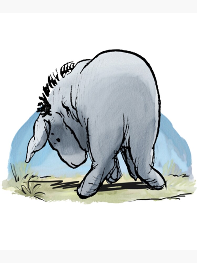 "Winnie the Pooh - Sad Eeyore. Active" Poster for Sale by ...