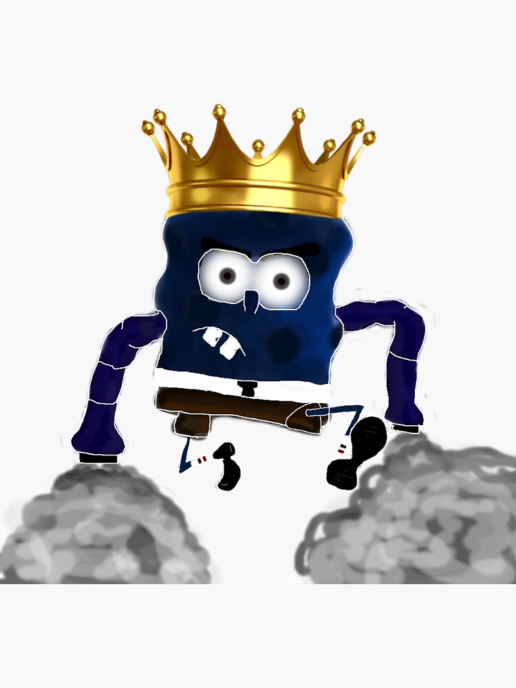 "Spongebob jetpack graphic design - " Sticker for Sale by zahmed1 ...