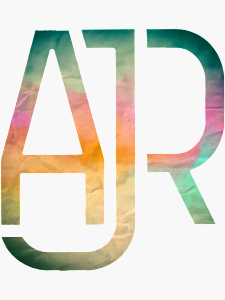 "AJR logo" Sticker for Sale by CrystalAdam | Redbubble