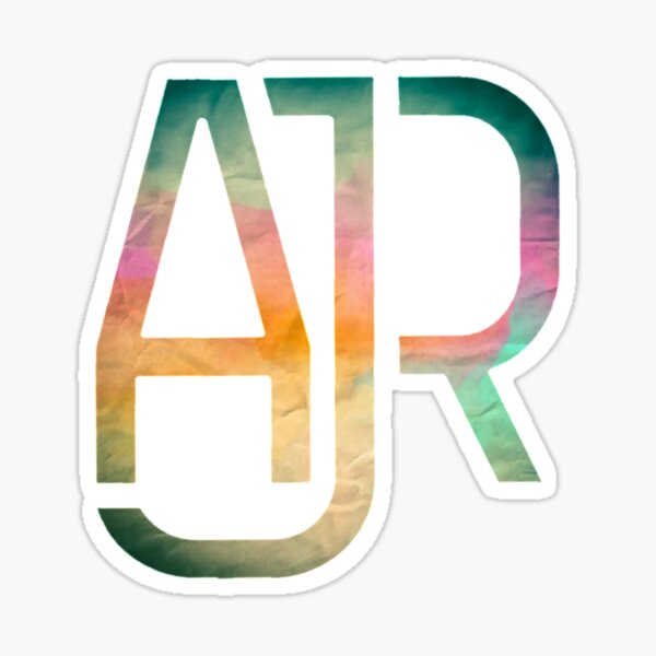 "AJR logo" Sticker for Sale by CrystalAdam | Redbubble