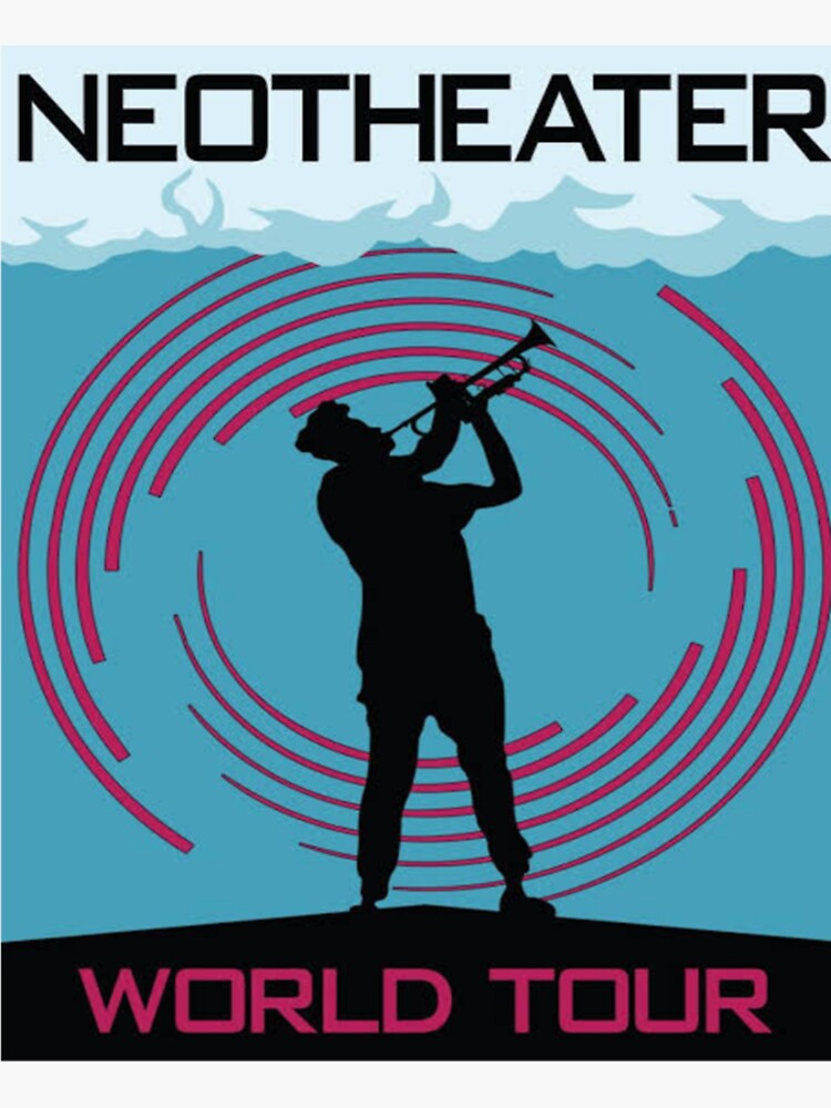 Neotheater World Tour Ajr Brothers Sticker For Sale By Crystaladam