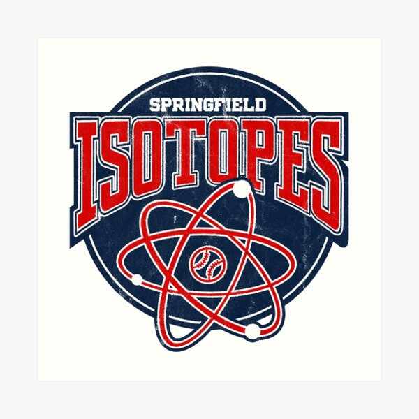 "Springfield Isotopes Baseball Logo Sticker" Art Print for Sale by ...