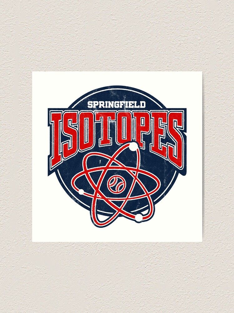 "Springfield Isotopes Baseball Logo Sticker" Art Print for Sale by ...