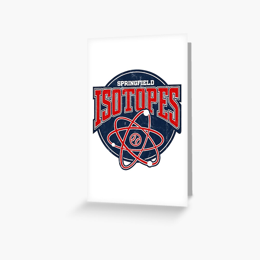 "Springfield Isotopes Baseball Logo Sticker" Greeting Card for Sale by ...