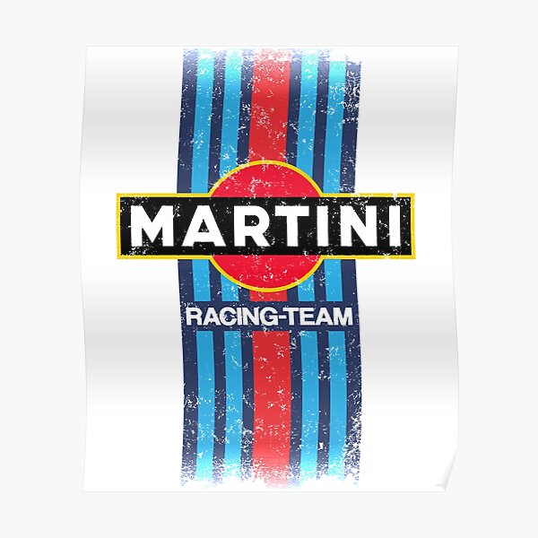 "Martini Racing" Poster for Sale by LisaForeman | Redbubble
