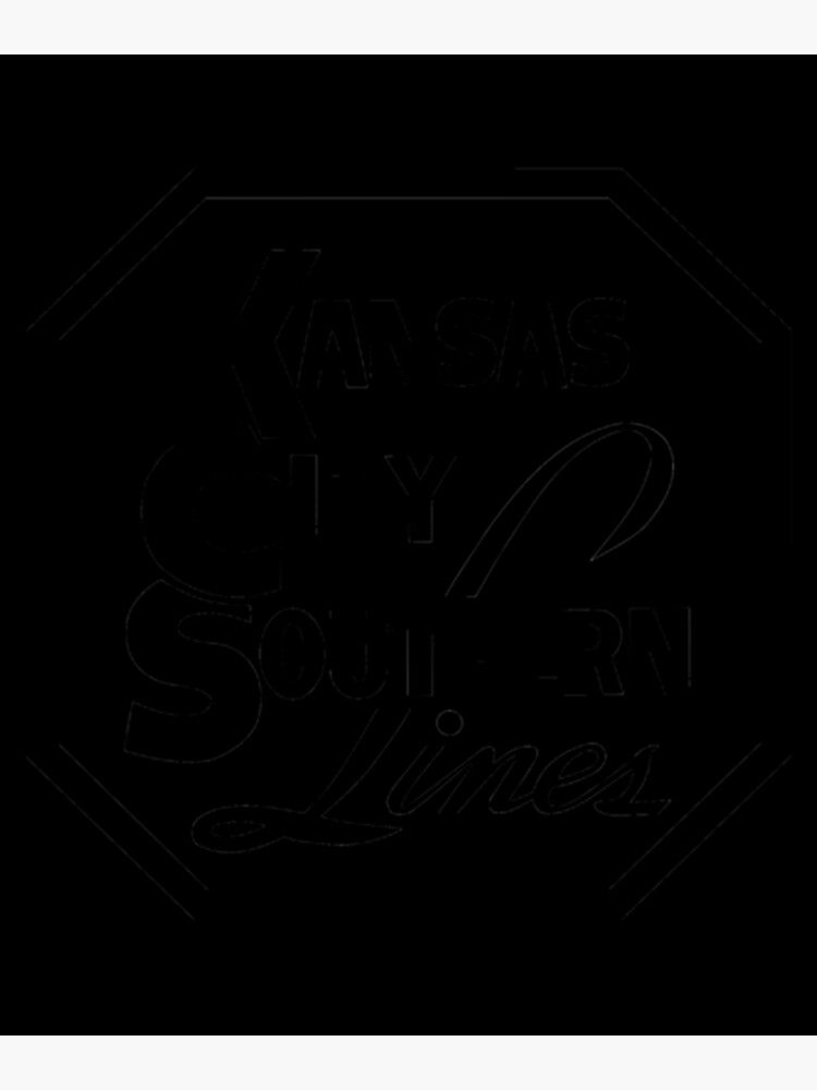 "kansas city southern railway logo in black Classic " Poster for Sale ...