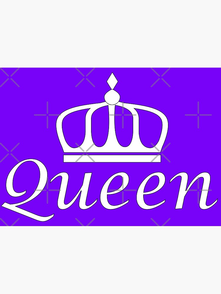 "queen crown typography design" Poster for Sale by 1art1world | Redbubble