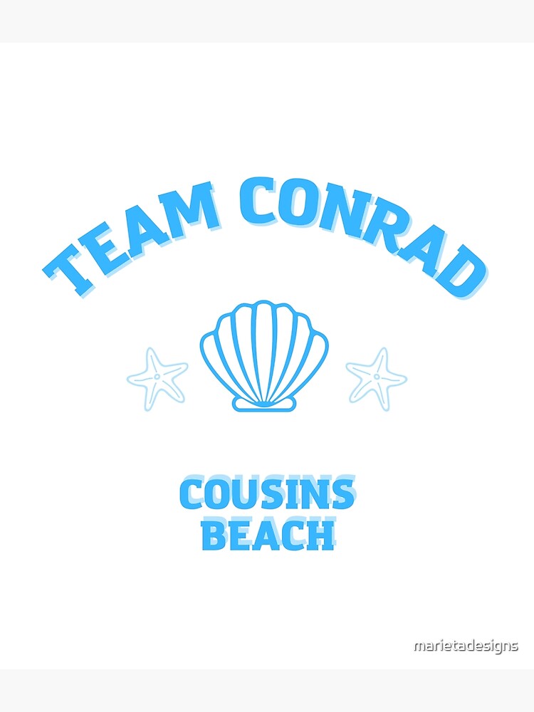 Póster «Team Conrad Cousins Beach Azul The summer i turned pretty» de ...