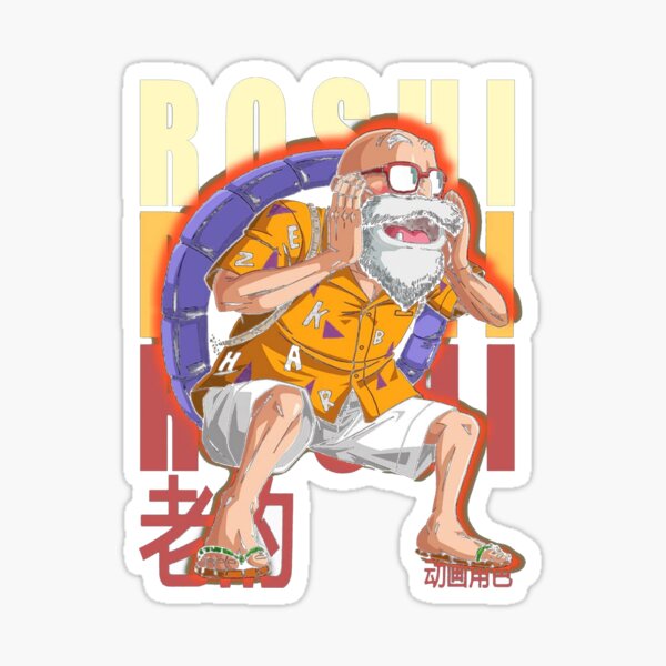 "Master Roshi cute" Sticker for Sale by Thanh940 | Redbubble