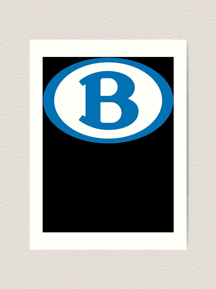 "Société Nationale des Chemins de fer Belges (SNCB) Logo" Art Print for ...
